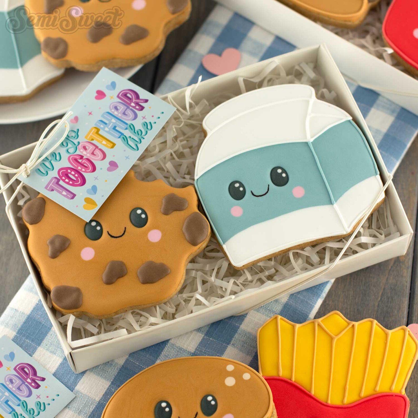 We Go Together Like 2" X 3" Tag - Pack of 25 Valentine's Day Gift Tag ...