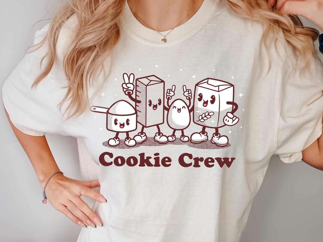 Baker Shirt Cookie T-shirt Cookie Crew Unisex T-shirt Gift for Baker ...