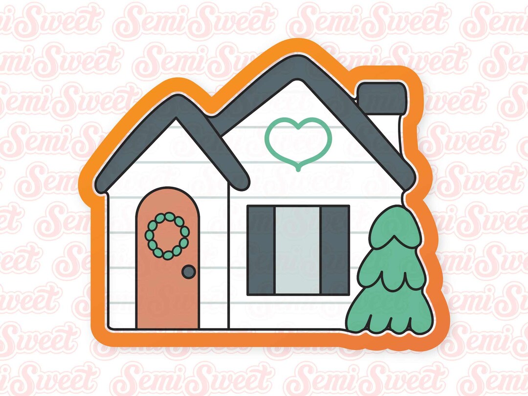 Cottage House Cookie Cutter - Etsy