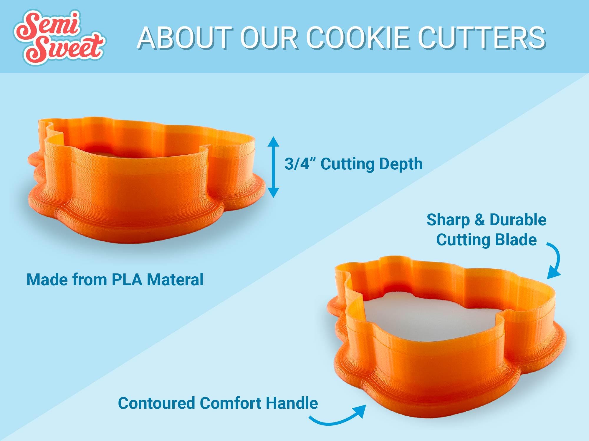 Easter Cookie Cutters Easter Bunny & Carrot Cookie Cutter Platter Set ...
