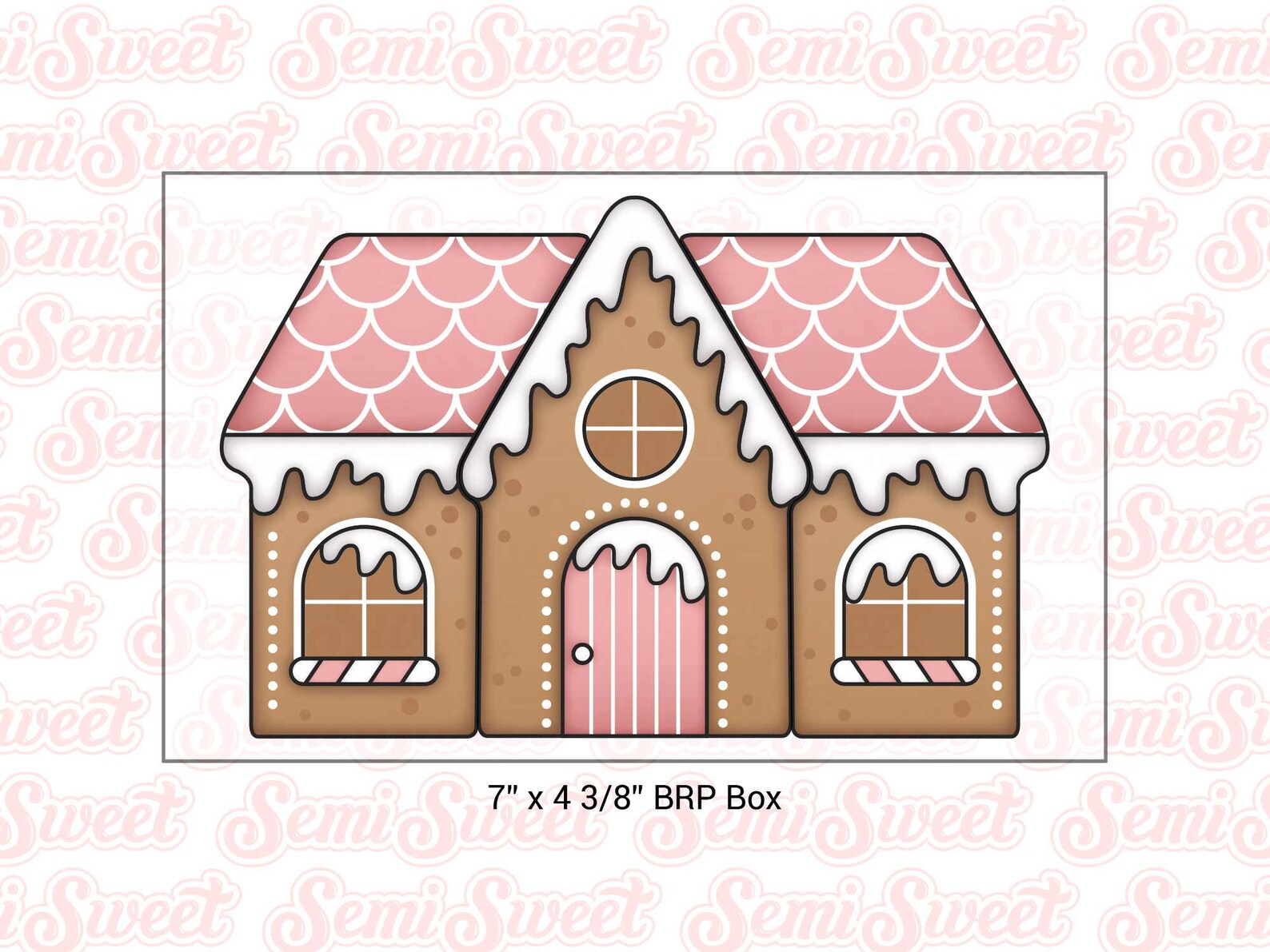Christmas Cookie Cutter Gingerbread House Cookie Cutter Set 2-pc ...
