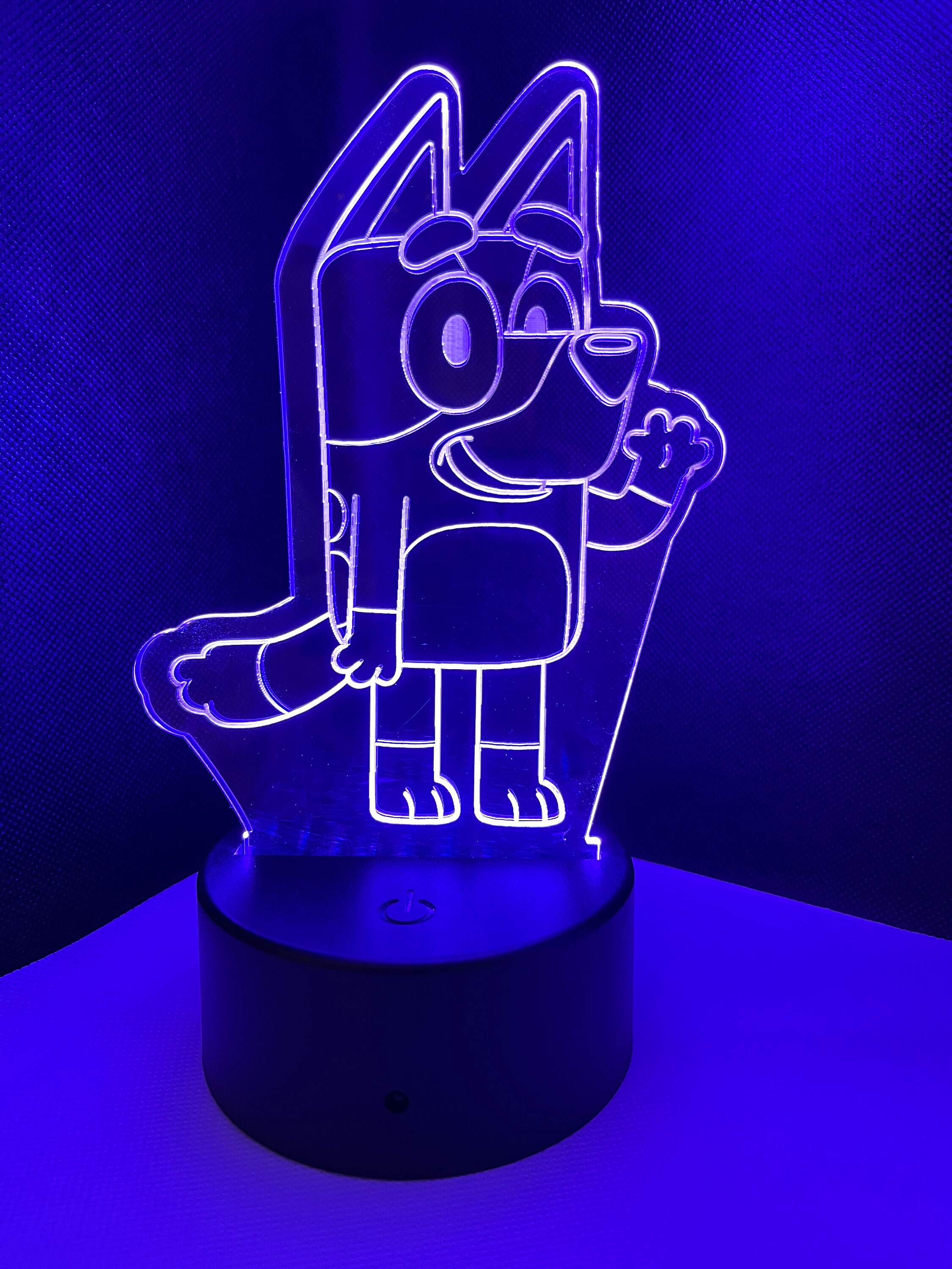 Bluey LED Nightlight for Kids and Adults NEW DESIGN - Etsy Australia