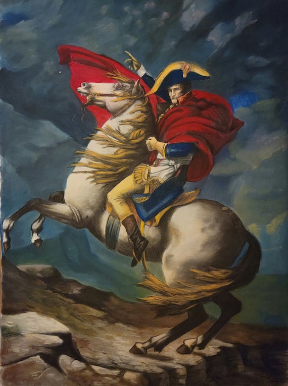 Napoleon Portrait Horse