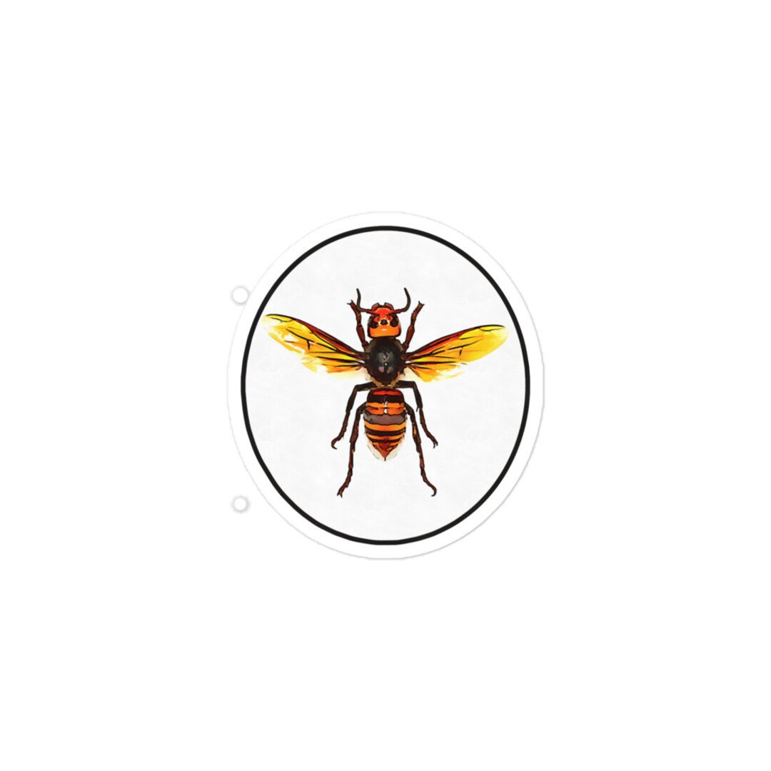 Wasp Sticker - Etsy