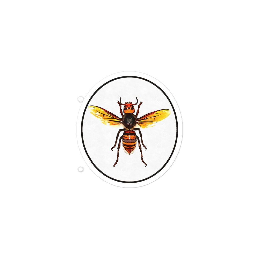 Wasp Sticker - Etsy