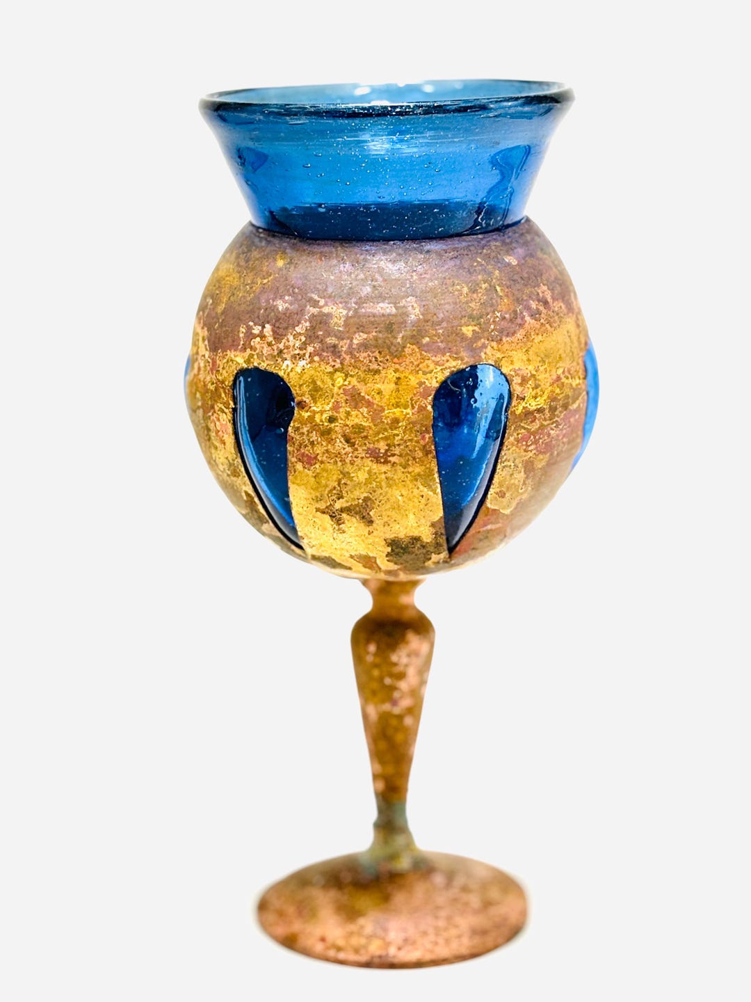 1950's Metal Caged Glass Goblet by Odilon Avalos Razo - Etsy