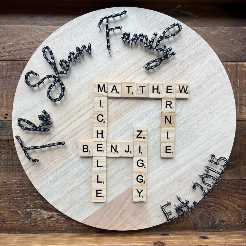 String Art Letters - Etsy