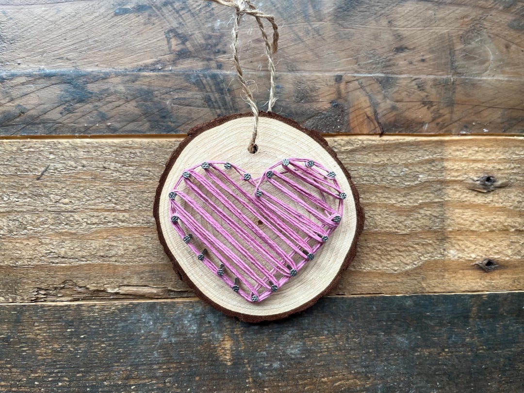Custom Heart String Art | Small Heart String Art | Baby Room String Art ...