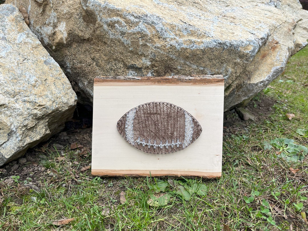 Football String Art | Football Season Art Gift | Unique Football Art ...