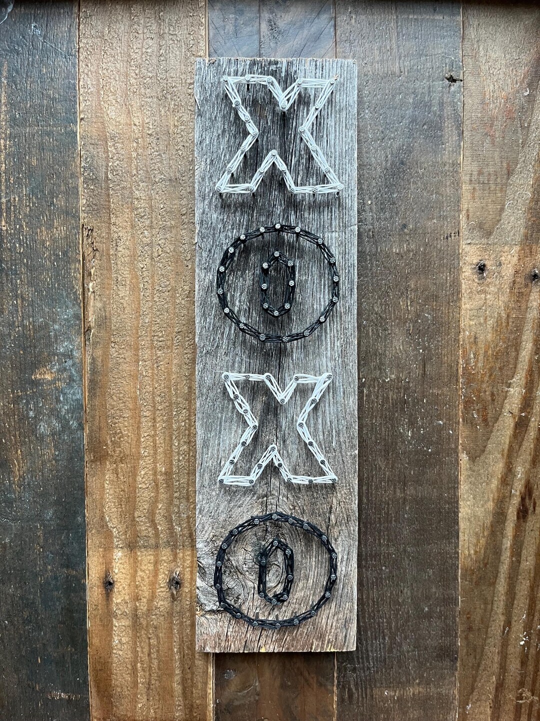 XOXO Decor String Art | Black and White String Art | Baby Room Decor ...