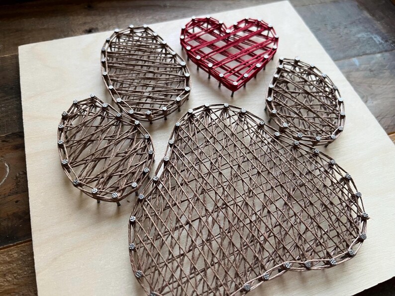 Paw Print String Art | Cute Dog Art | Pet Wall Art | Love Your Pet Home ...
