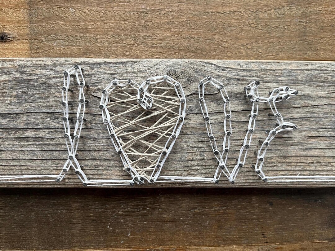 Love Decor String Art | Neutral String Art | Baby Room Decor String Art ...