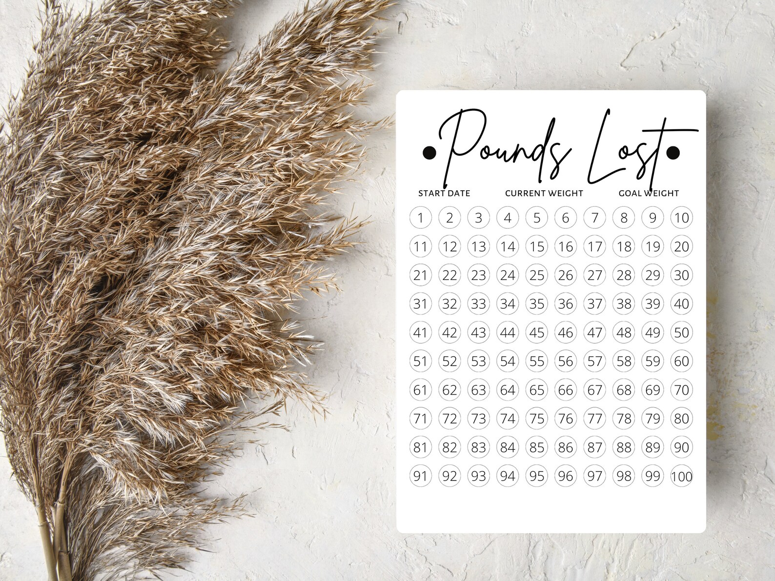 Pounds Lost Tracker Weight Loss Tracker 100 Pounds Lost - Etsy