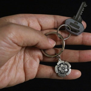 Oda Melon Kamon Japanese Clan Crest Silver Key Holder | Etsy