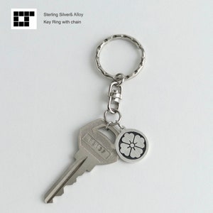 Hanabishi in a Circle - Key Chain - Kamon - Japanese Family Crest - Etsy