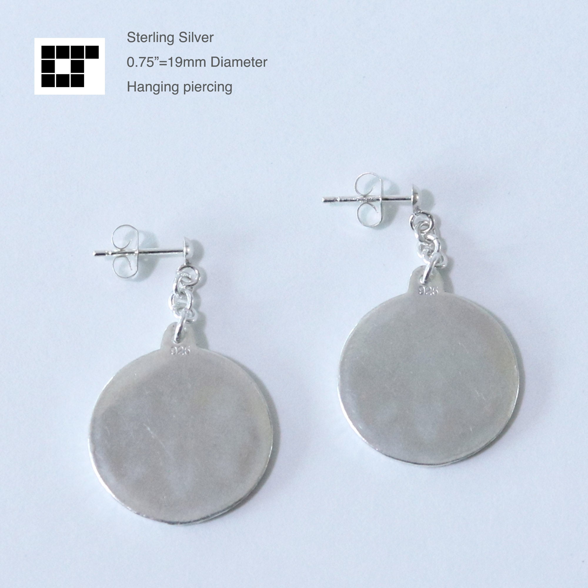 Kamon Earrings Nine Bamboo Leaves in a Circle Japanese Clan - Etsy