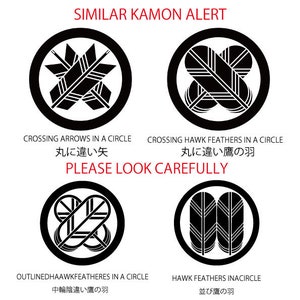 Crossing Hawk Feathers in a Circle- Small Ring - Japanese Kamon Ring - Etsy