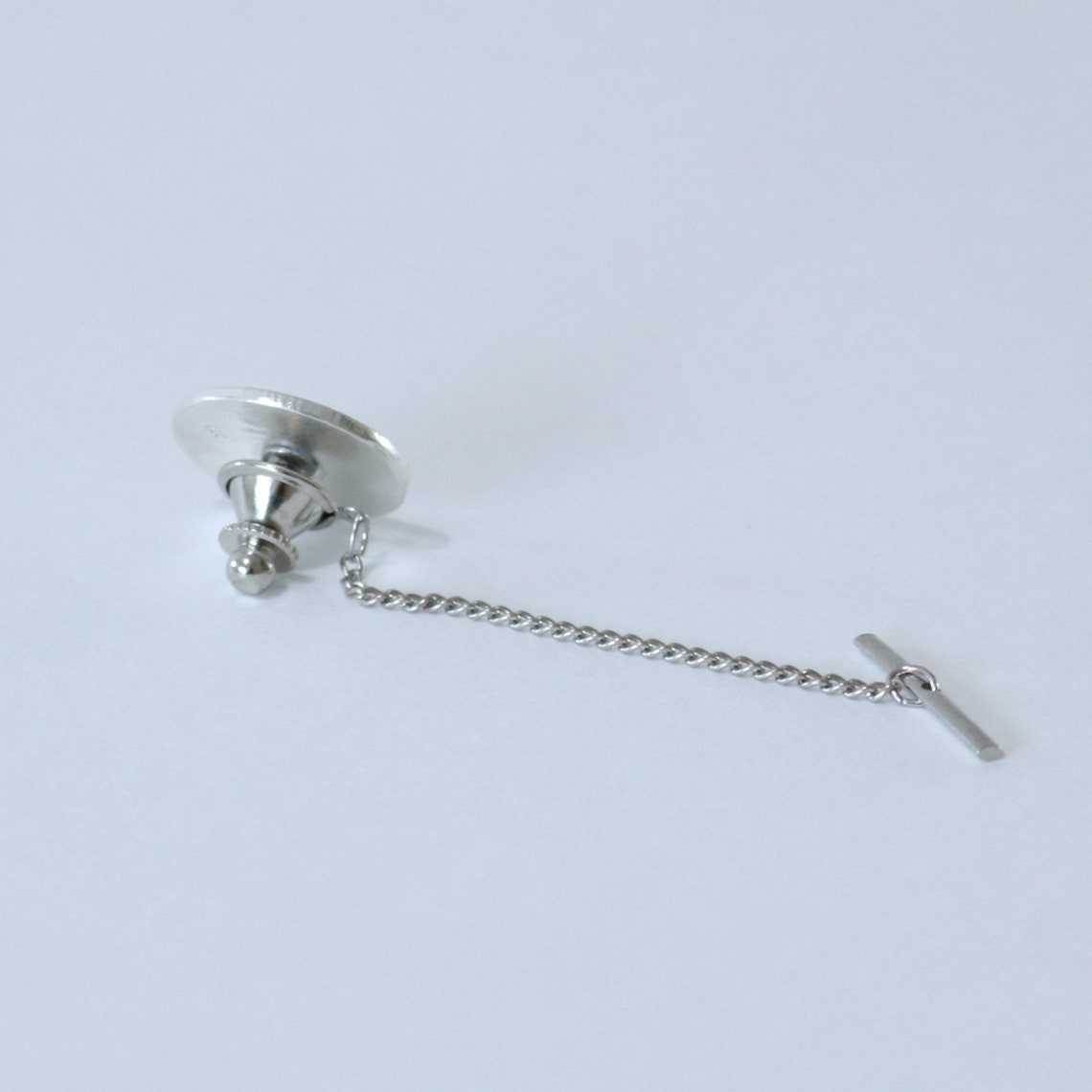 Silver Tietack / Lapel Pin Japanese Kamon-cuddling Japanese | Etsy