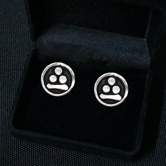 Maruni Watanabe Hoshi Japanese Clan Crest silver Cufflinks - Etsy