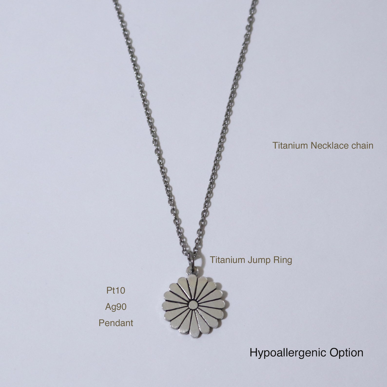 Chrysanthemum Kamon Japanese Kamon Pendant - Etsy