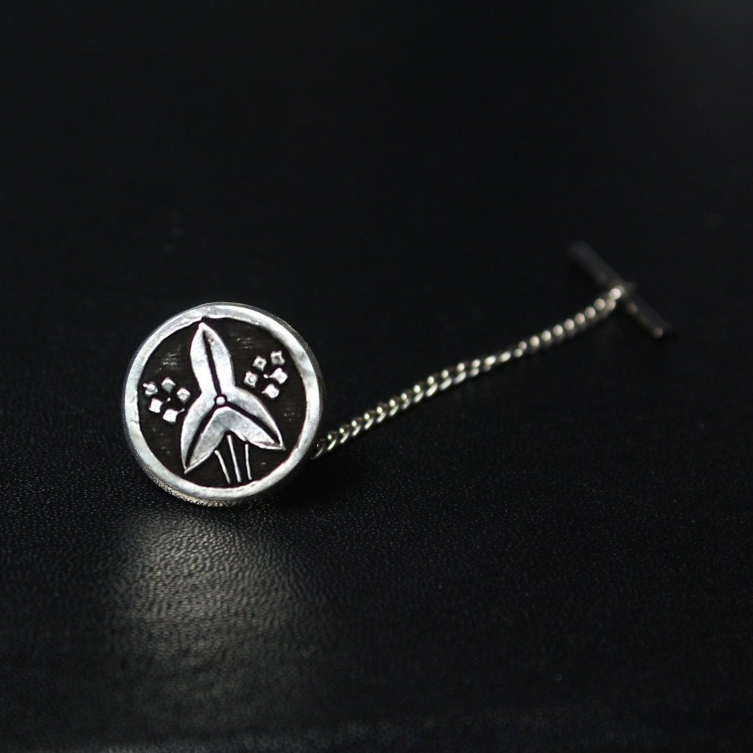 Tachiomodaka in a Circle - Kamon Tie Tack/ Lapel Pin - Japanese Clan ...