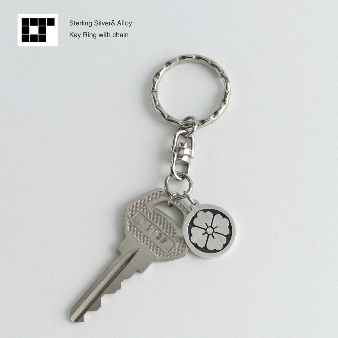 Hanabishi in a Circle - Key Chain - Kamon - Japanese Family Crest - Etsy