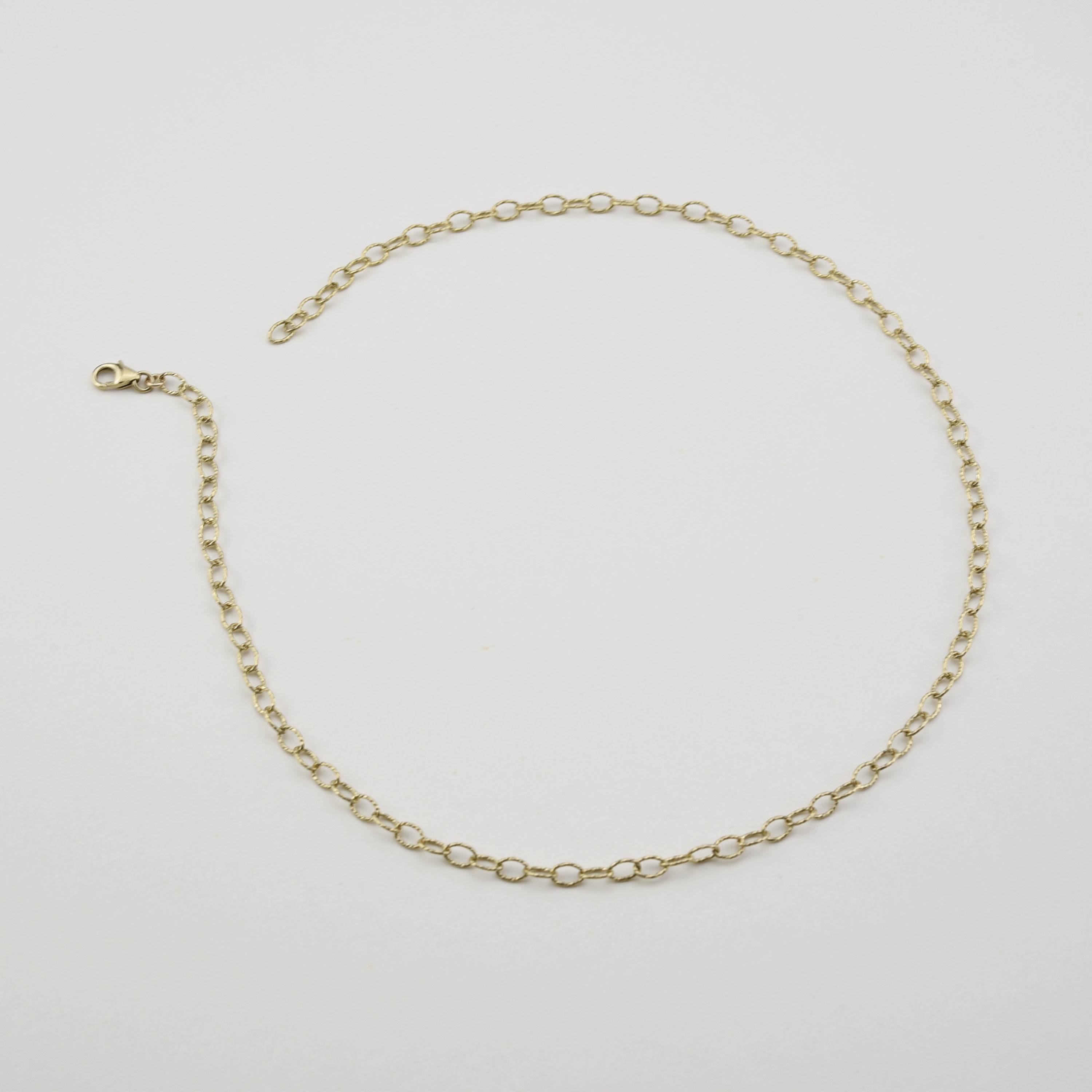 Simple Gold Chain Necklacegold Link Necklacegold Filled - Etsy