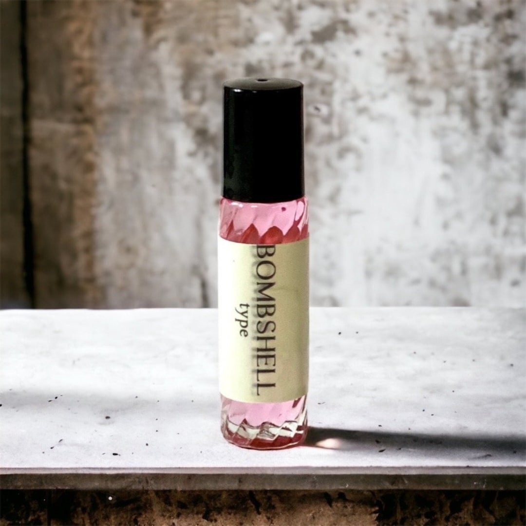 Bombshell Designer Type Perfume Oil 10 Ml Roller Glass Bottle, Uncut ...