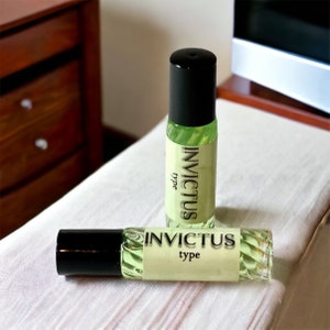 Invictus Designer Type Perfume Cologne Oil, 10 Ml Roller Glass Bottle ...
