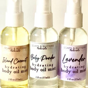 Hydrating Body Spray; Moisturizing Body Mist; Long Lasting Hair Perfume ...