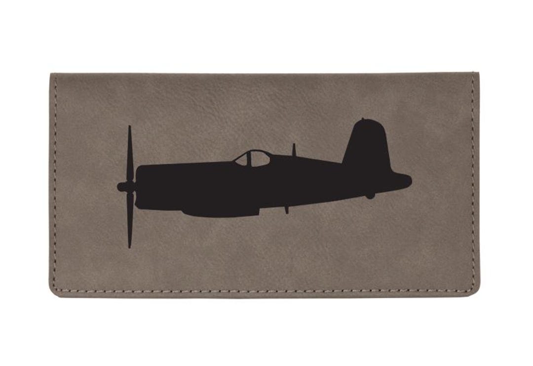 Pilot Checkbook Cover With Your Choice of Military Aircraft - Etsy