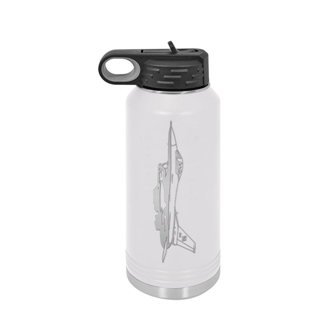 Personalized Stainless Steel Water Bottle With Choice of Military ...