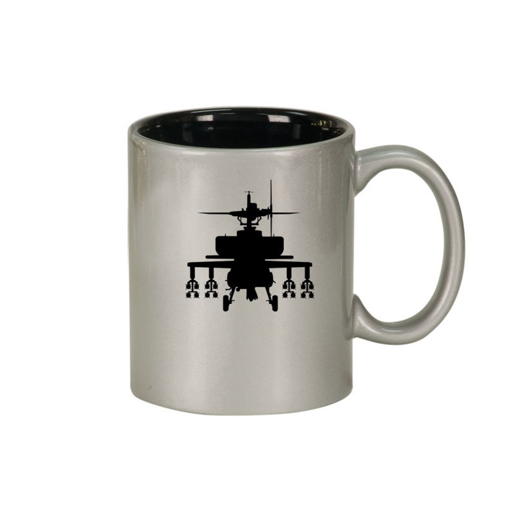 Personalized Ceramic Coffee Mug With Choice of Helicopter Design ...