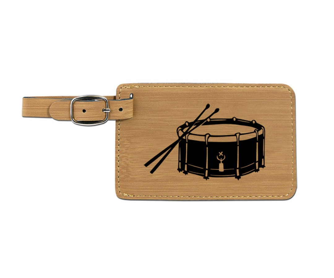 Music Leatherette Luggage Tag With Your Choice of Music Design | Music ...