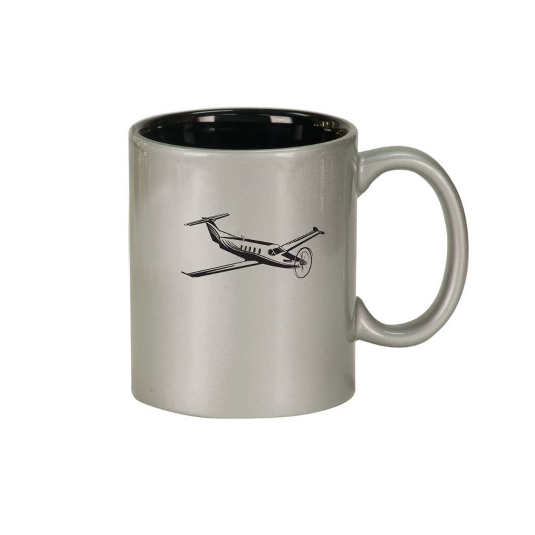 Personalized Plane Mug: Engraved Aviation Gift, Pilot Coffee Mug - Etsy