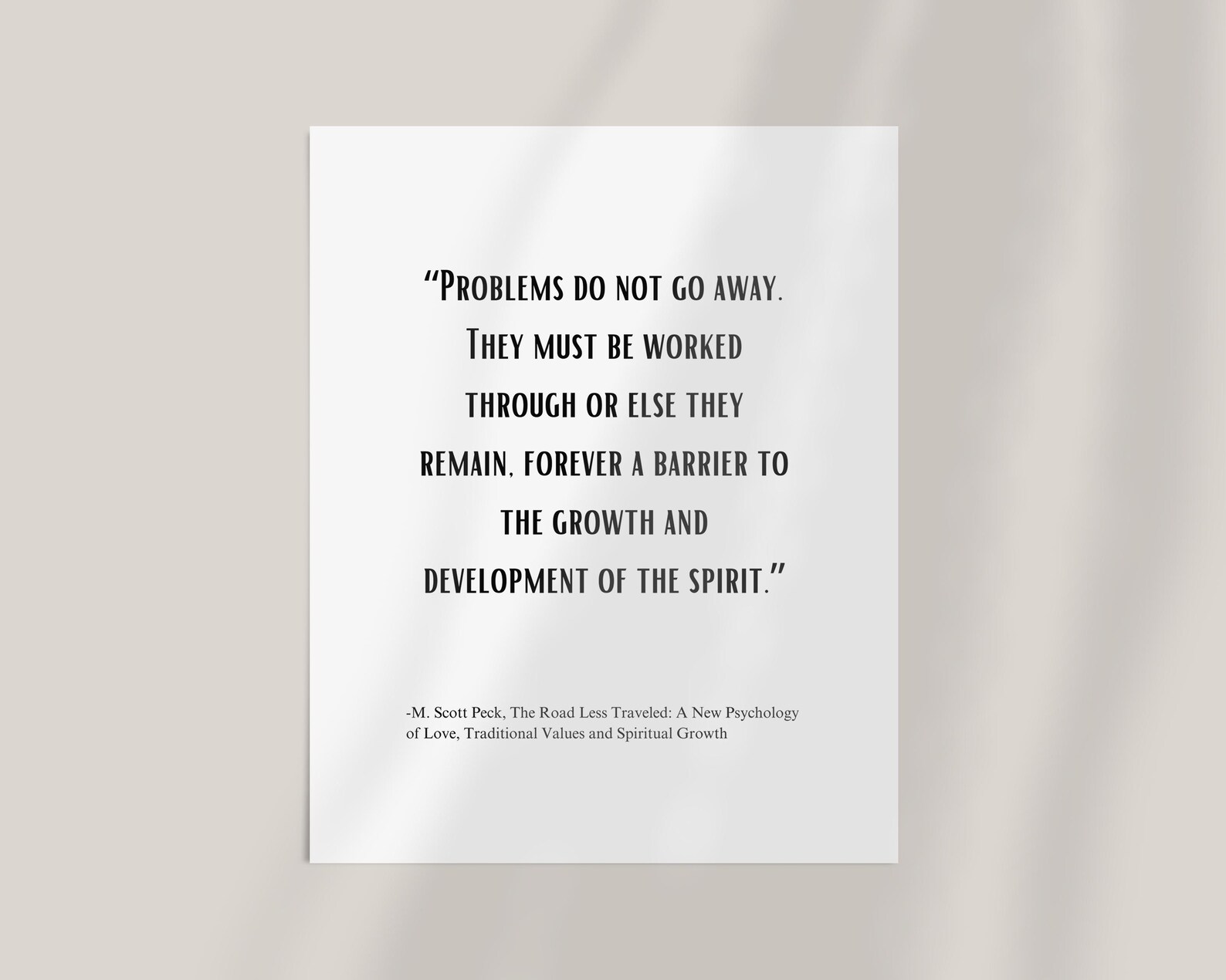 The Road Less Traveled Quotes Poster Print - Etsy