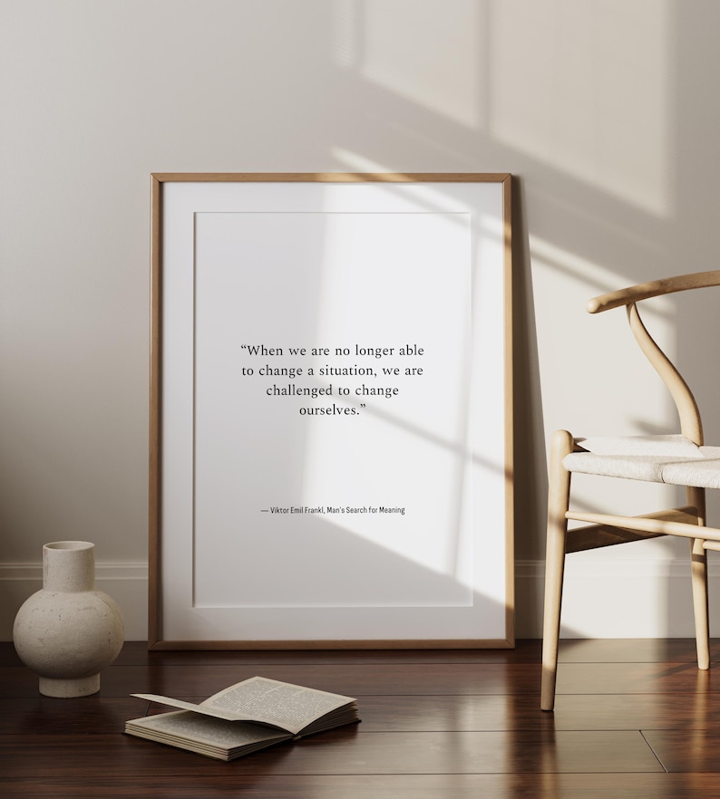 Viktor Emil Frankl Book "man's Search for Meaning" Poster Print - Etsy