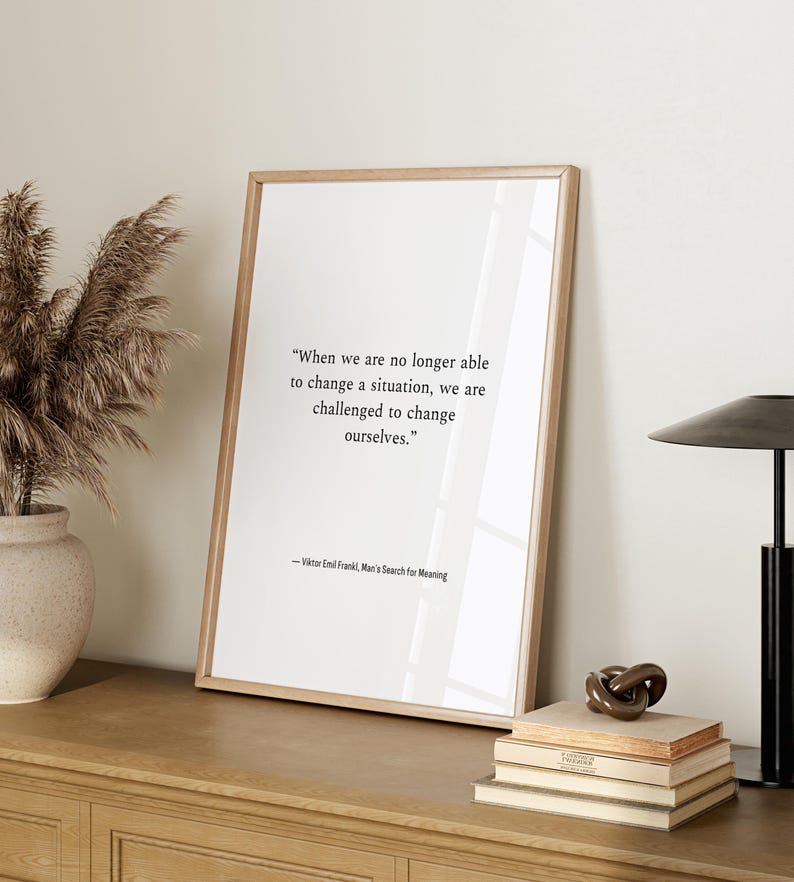 Viktor Emil Frankl Book "man's Search for Meaning" Poster Print - Etsy