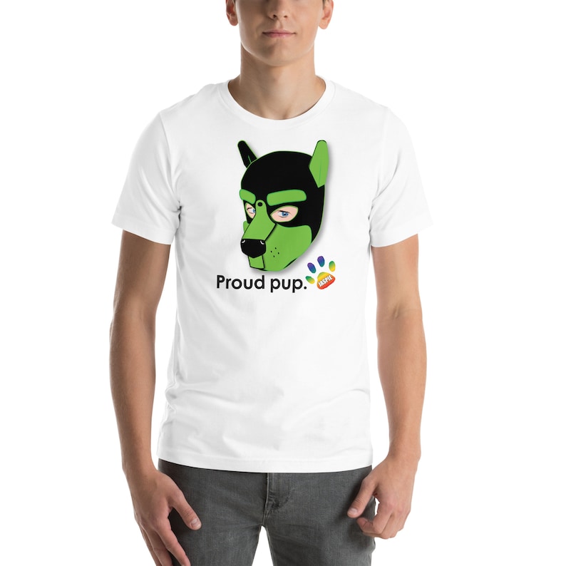 Proud Pup K9 Style Side View Pup Hood Gay Hanky Code LGBTQ+ Pup Pride ...