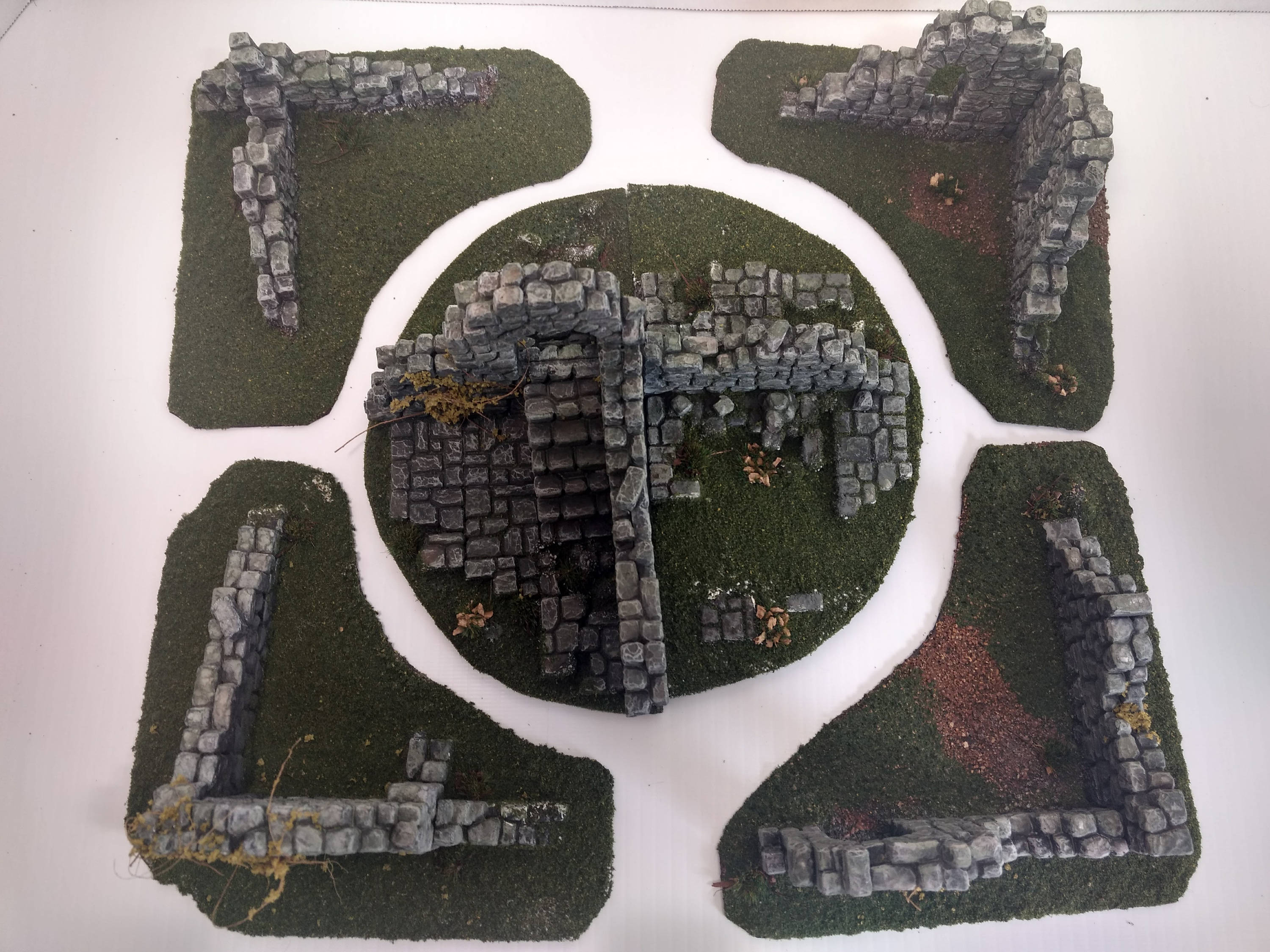 Dungeons and Dragons Terrain Ruins Scatter Terrain Modular | Etsy