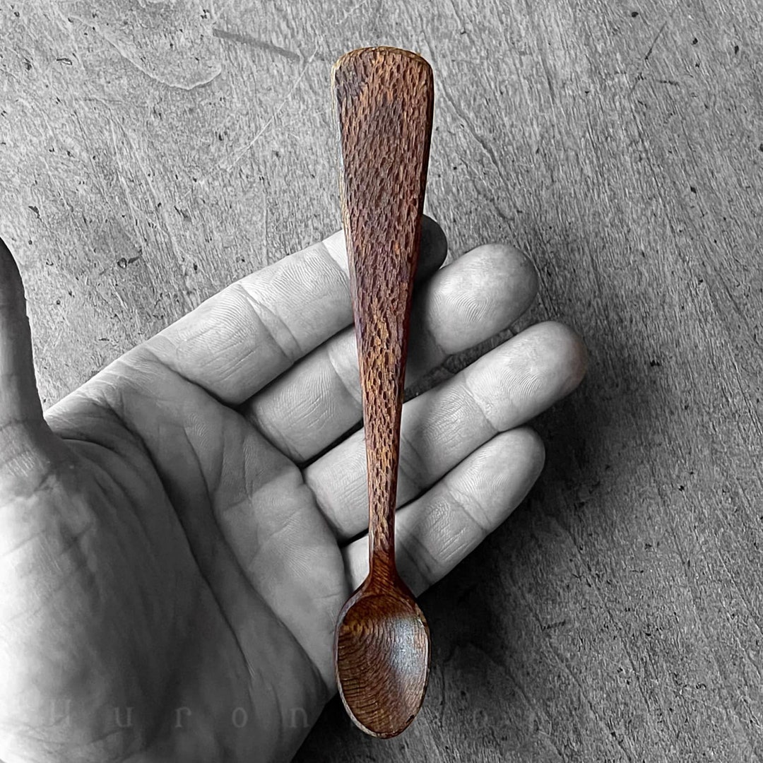 Baked American Sycamore Baby Spoon Hand Carved - Etsy