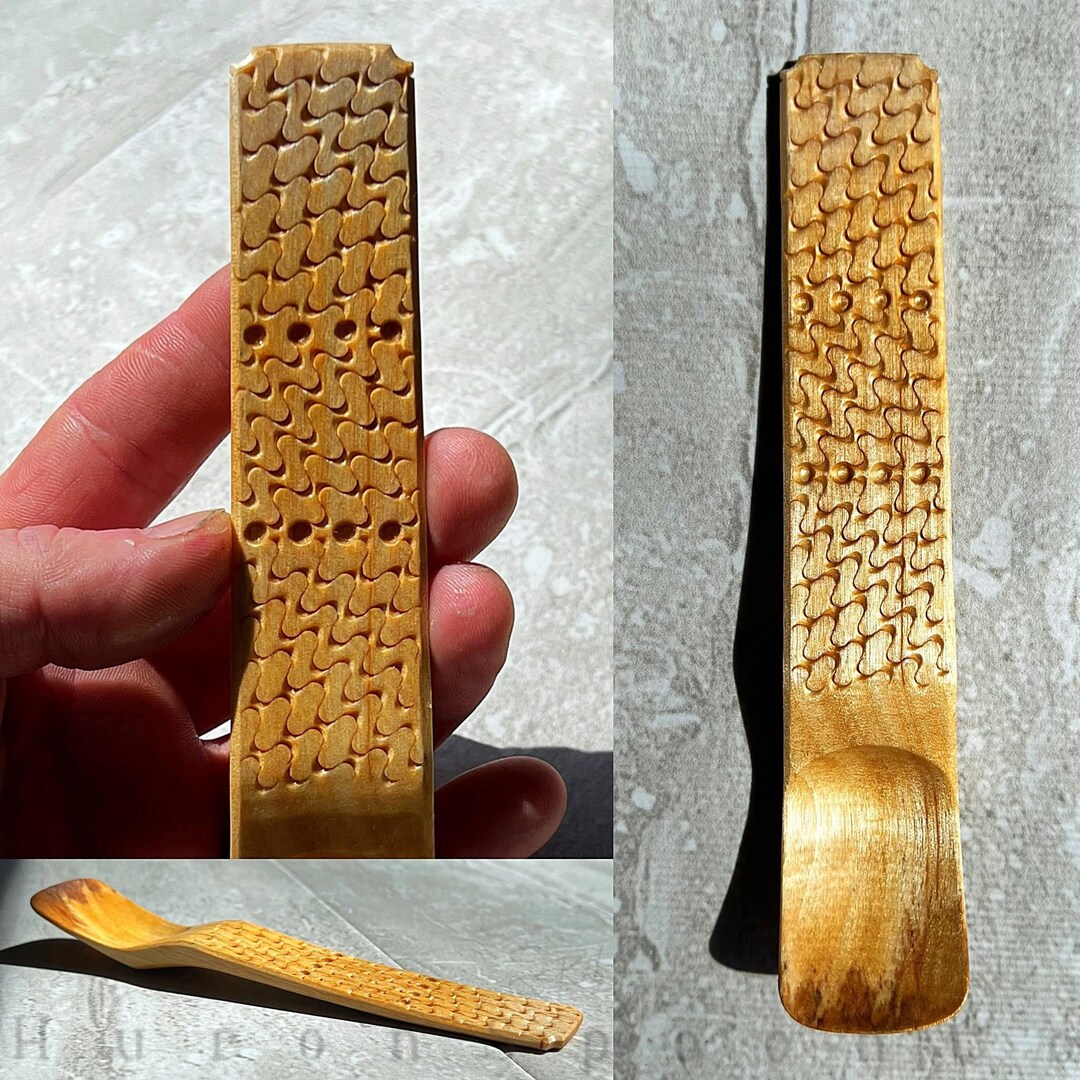 Crazy Chip Carved Birch Eating Spoon- Hand Carved - Etsy
