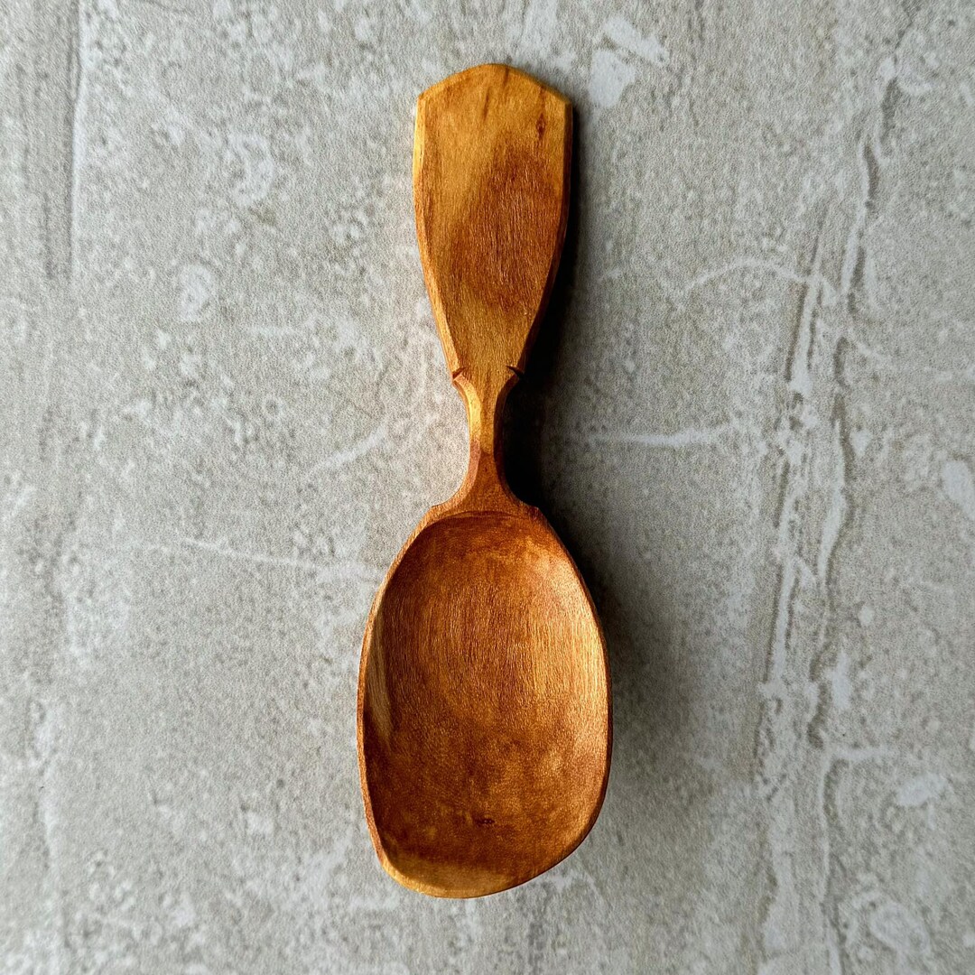Spalted Cherry Pocket Spoon- Hand Carved - Etsy