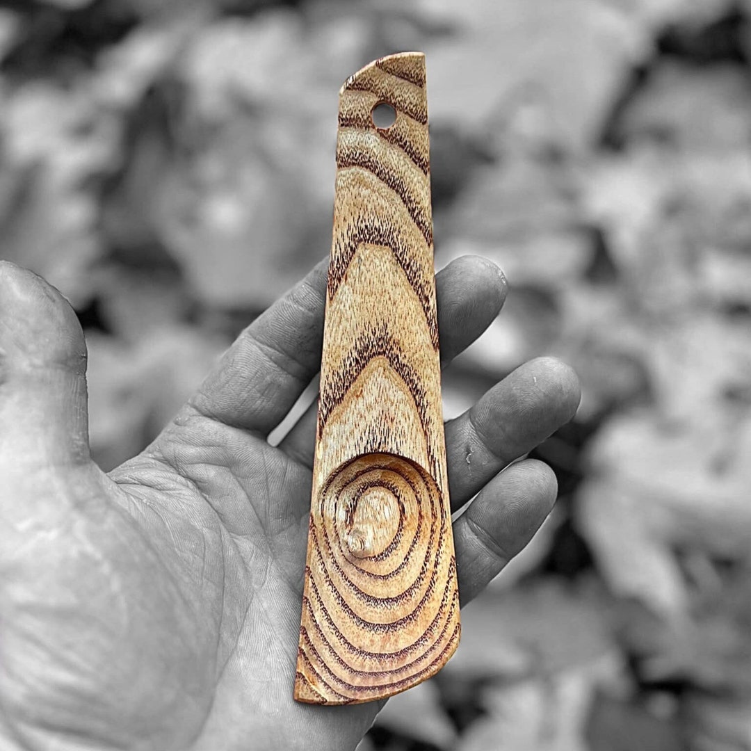 Ash + Cinnamon Kayak (eating) Spoon- Haand Carved - Etsy