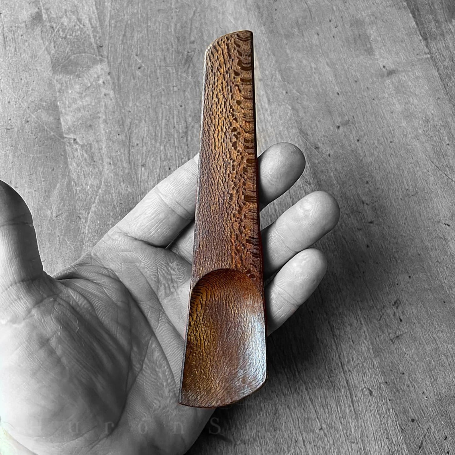 Baked American Sycamore Kayak Spoon Hand Carved - Etsy