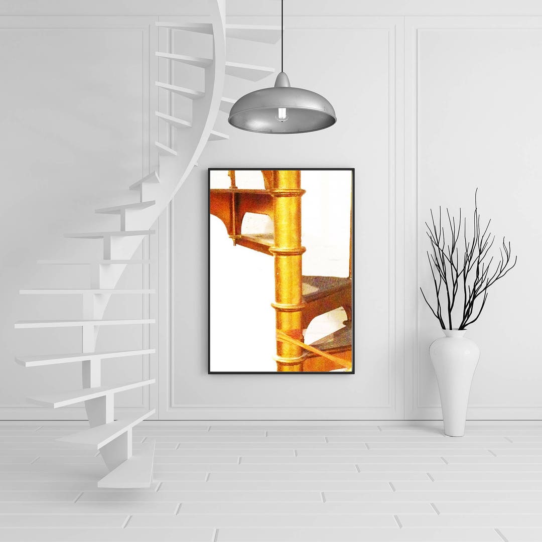 Golden Staircase - Etsy