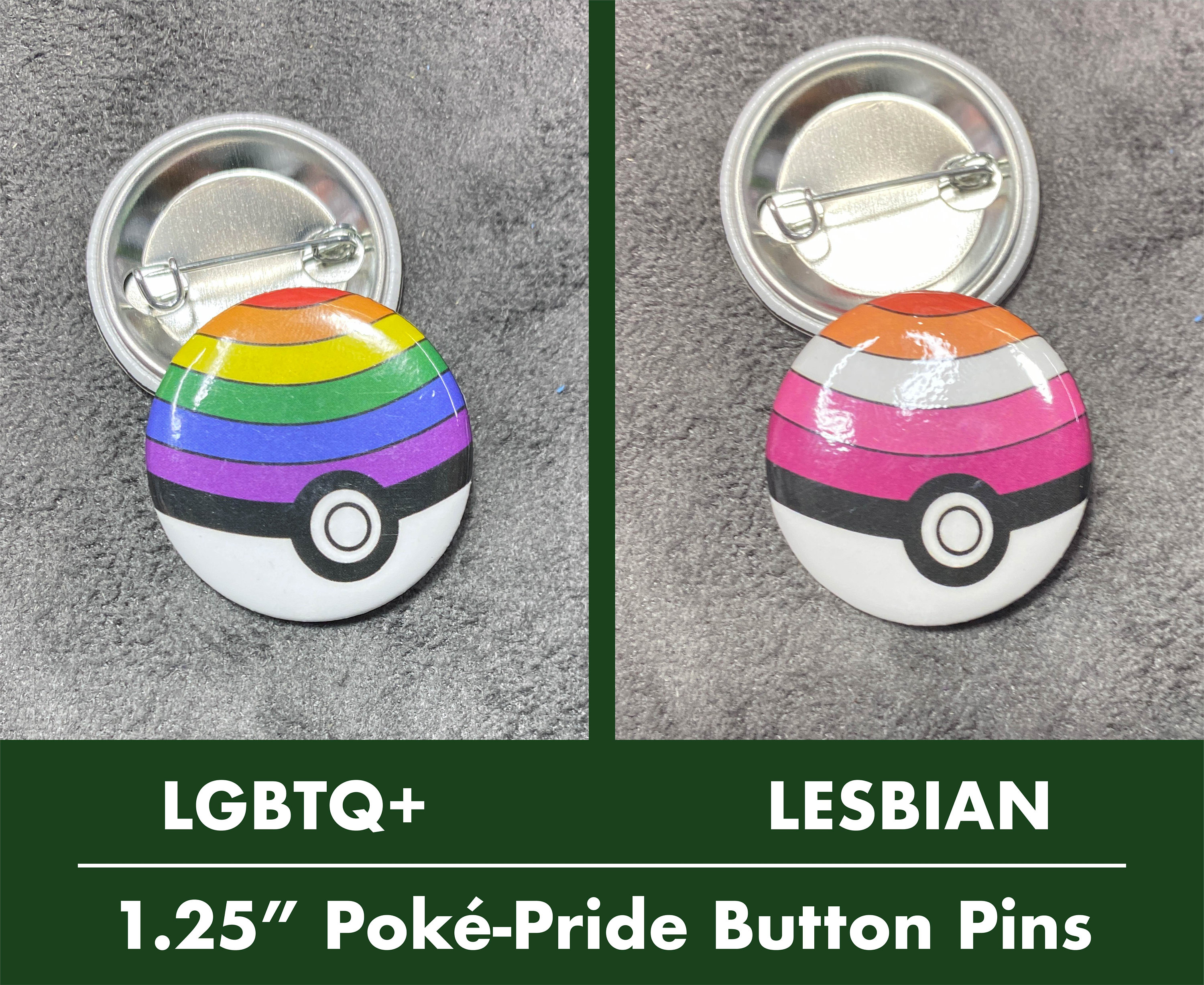 Pick a 3-pack of Poké-pride Pins YOU CHOOSE! - Etsy