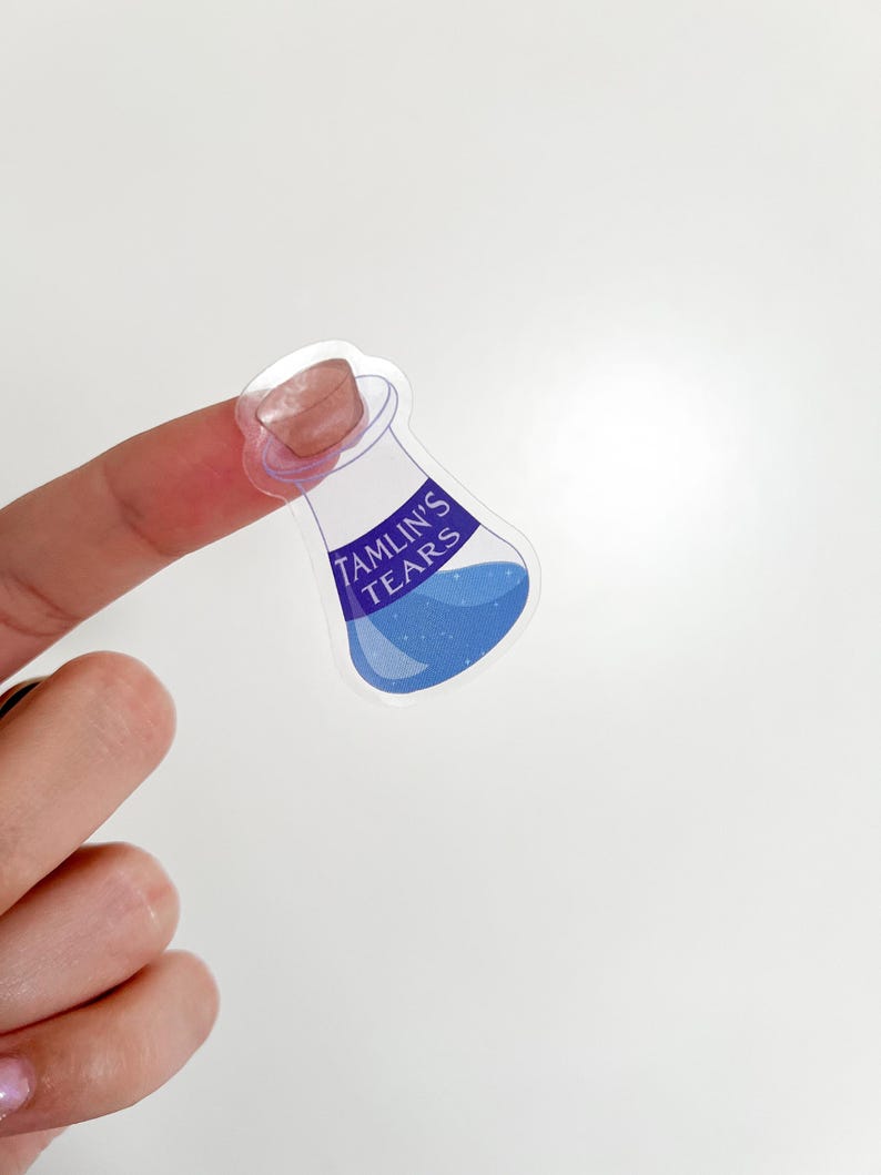 Tamlin’s Tears Acotar Translucent Sticker - Etsy