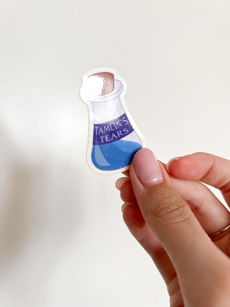 Tamlin’s Tears Acotar Translucent Sticker - Etsy