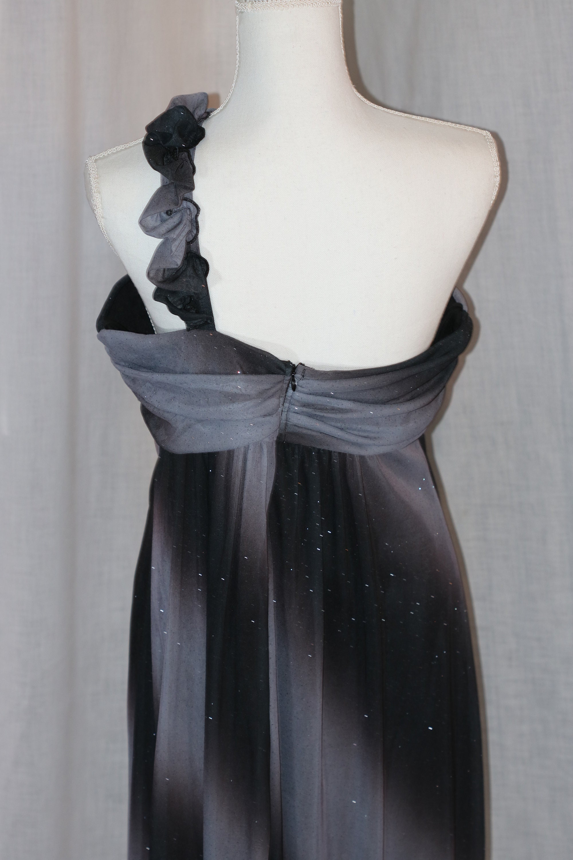Vintage JUNO Dress Collection Gray Black Stripe Bling Sparkle - Etsy